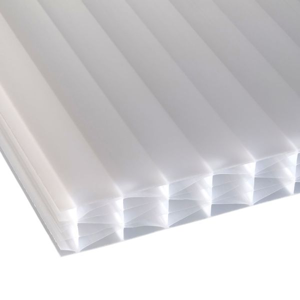 25mm Polycarbonate Sheet 7X Wall-4000mm x 2100mm-Opal (White)