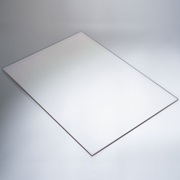 6mm Polycarbonate Sheet Clear UV - 1000mm x 1000mm